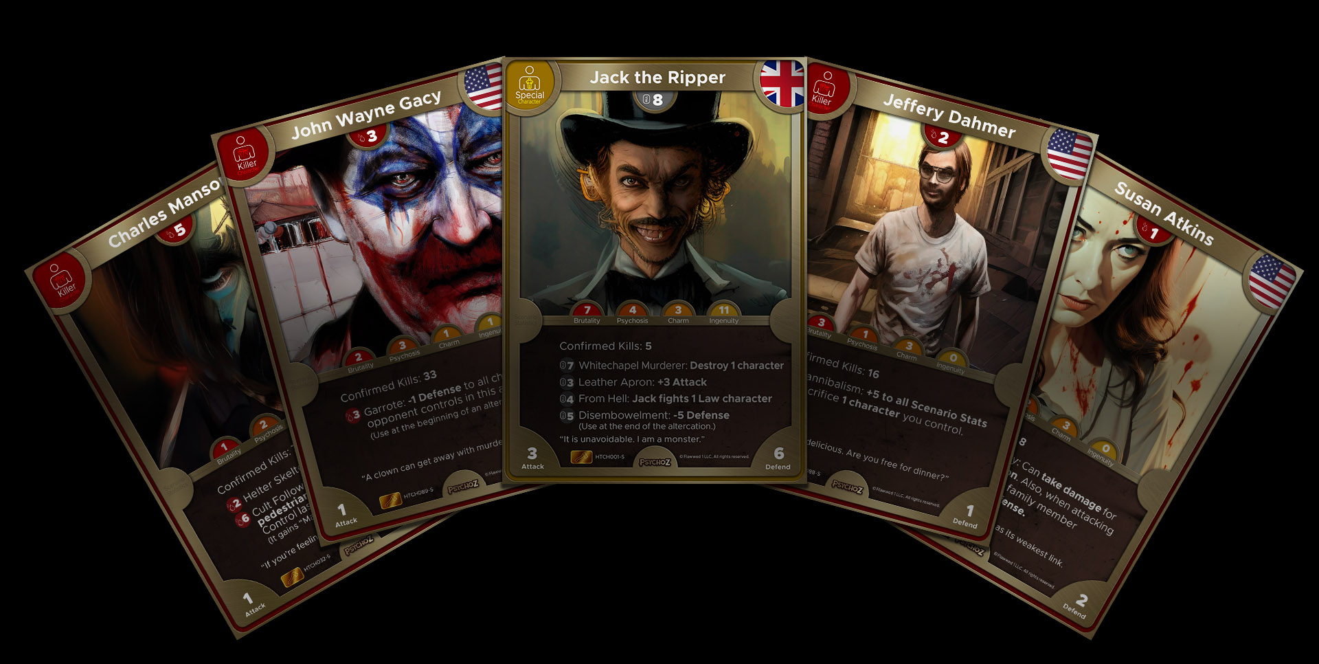 Limited Edition - Psychoz Collectable Card Game